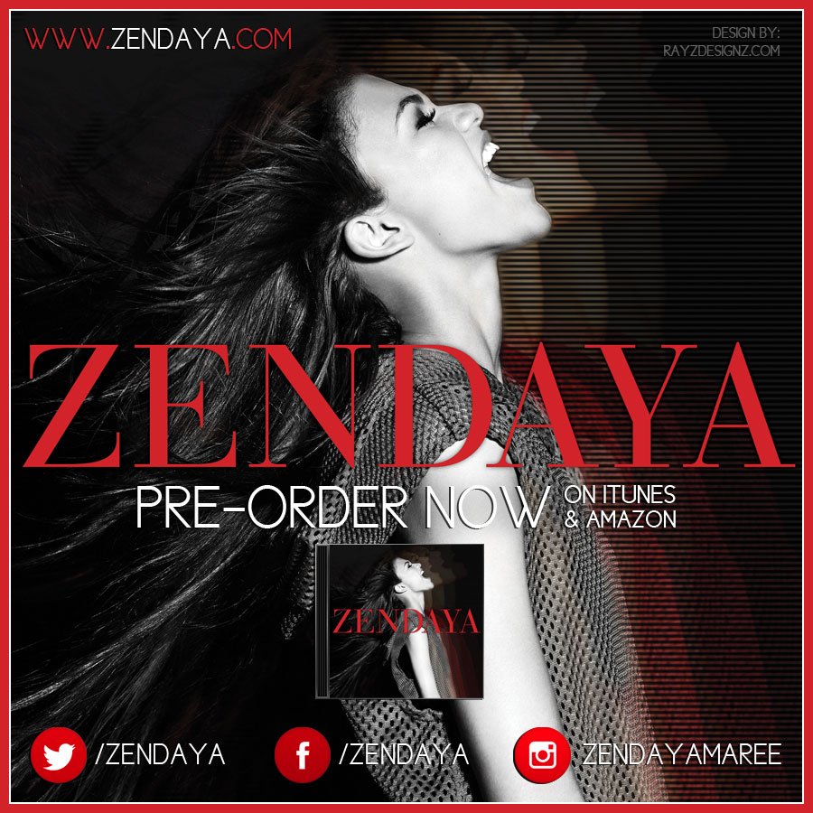 Zendaya – Music Video & Album Ad Design – Rayz Designz // The Official ...