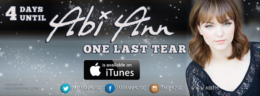 Abi Ann – “One Last Tear” Countdown Facebook Covers – Rayz Designz ...