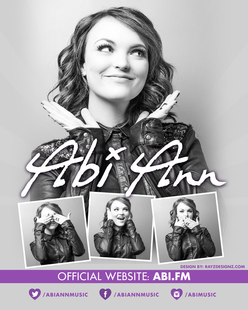 Abi Ann – Poster Design – Rayz Designz // The Official Celebrity ...